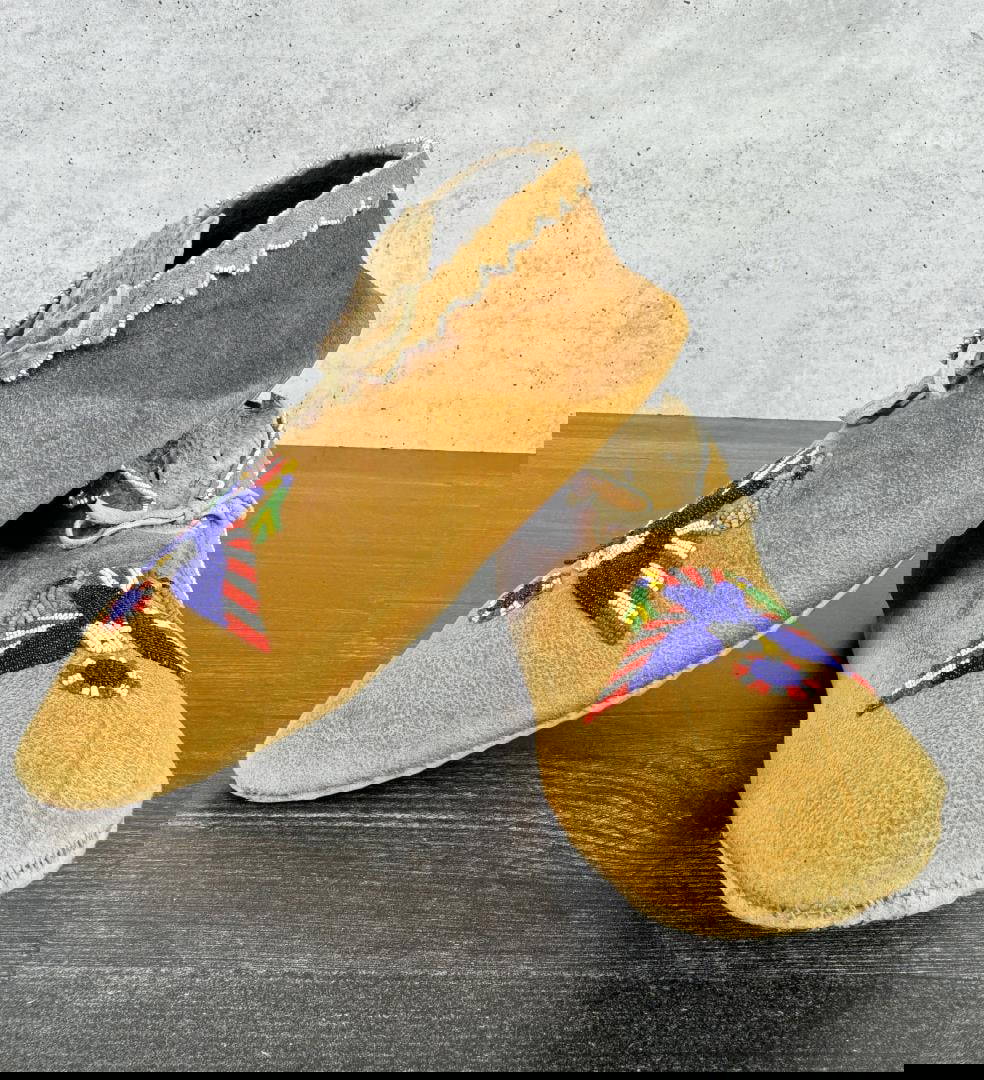 Wwi Ww1 Us Army Native American Indian Moccasins Auction