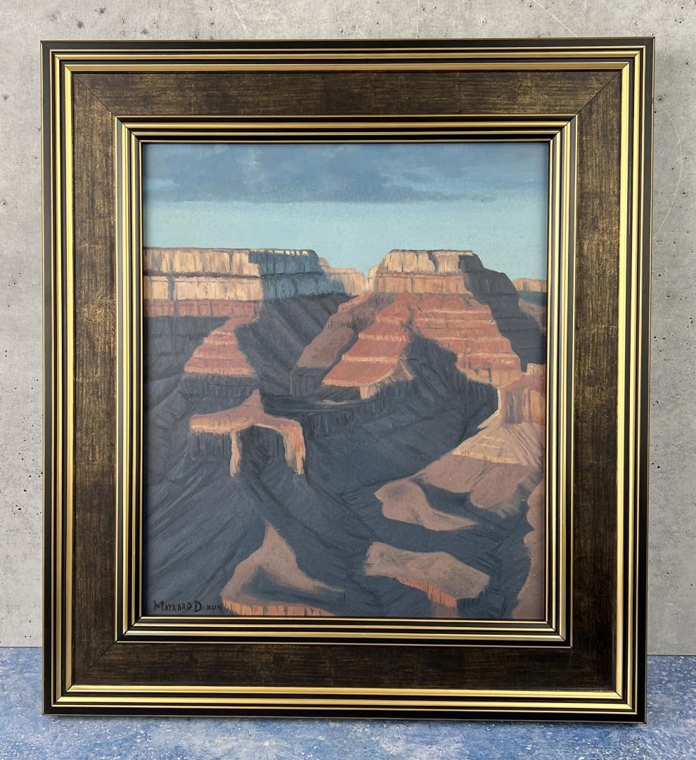 Maynard Dixon Grand Canyon Oil On Board Painting Auction