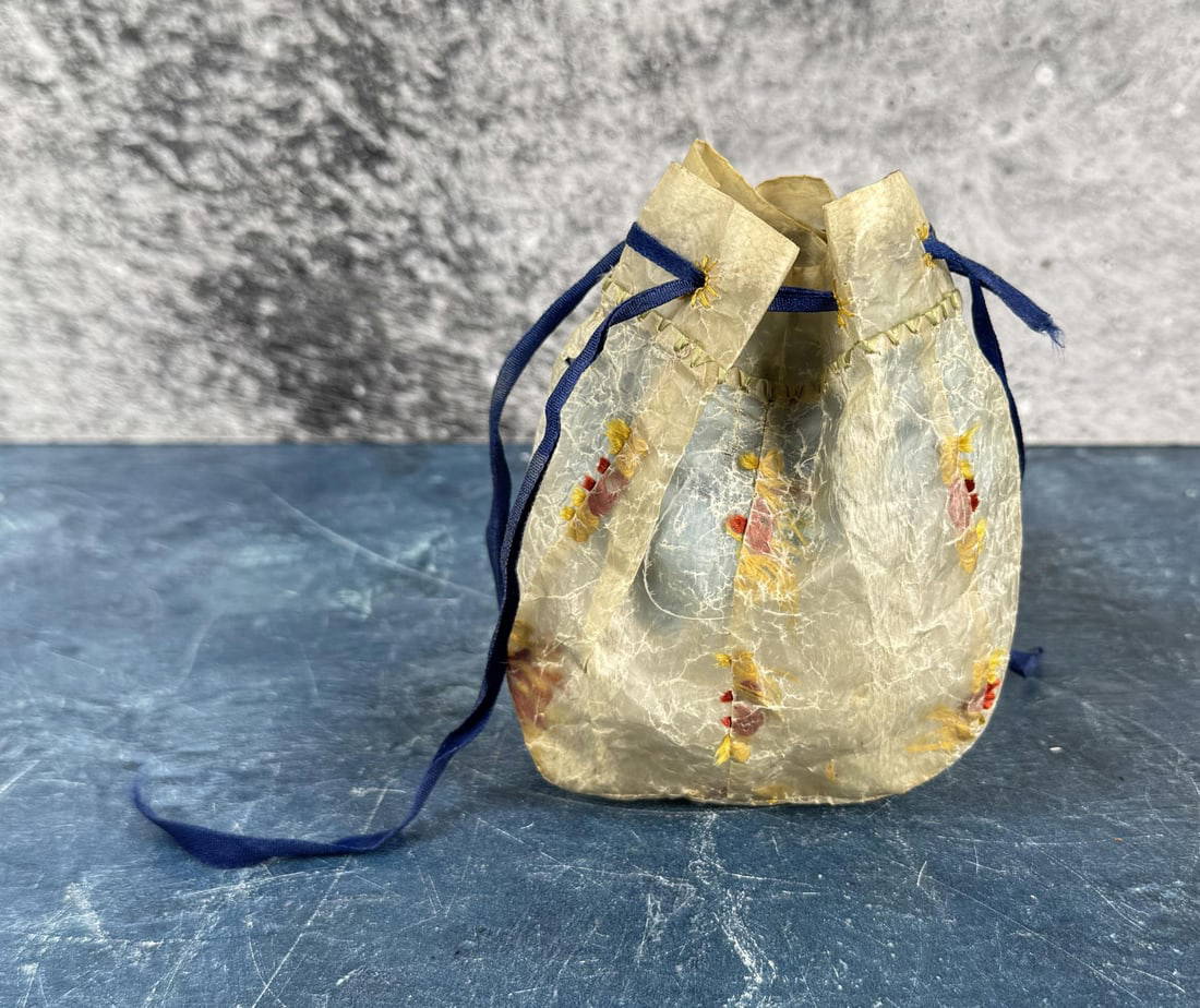 Alaska Eskimo Inuit Seal Gut Bag Pouch Auction