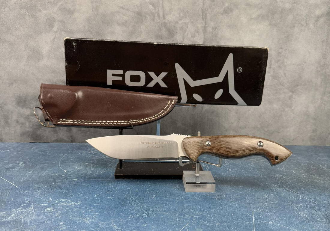 Fox Retribution Scout Fx-600 Hunter Knife Auction
