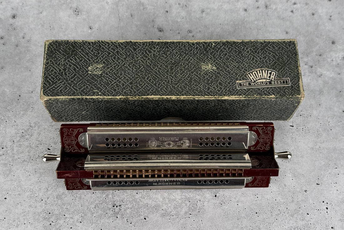 Hohner Tremolo Quartet Harmonica Auction