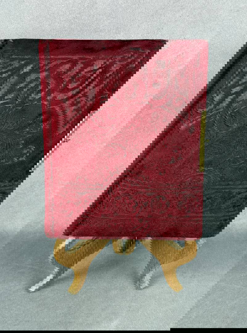 Victorian Velvet Cabinet Photo Album Oregon Auction