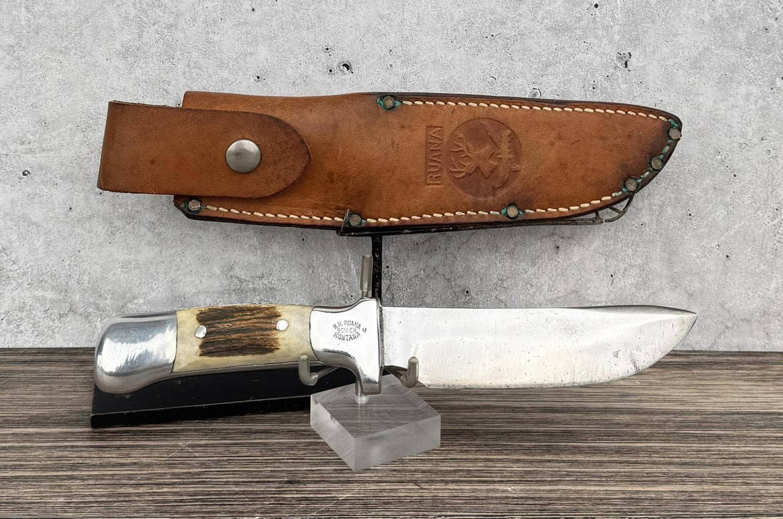 Rudy Rh Ruana Bonner Montana Knife - May 23, 2025 | Davis Brothers Auction In Mt