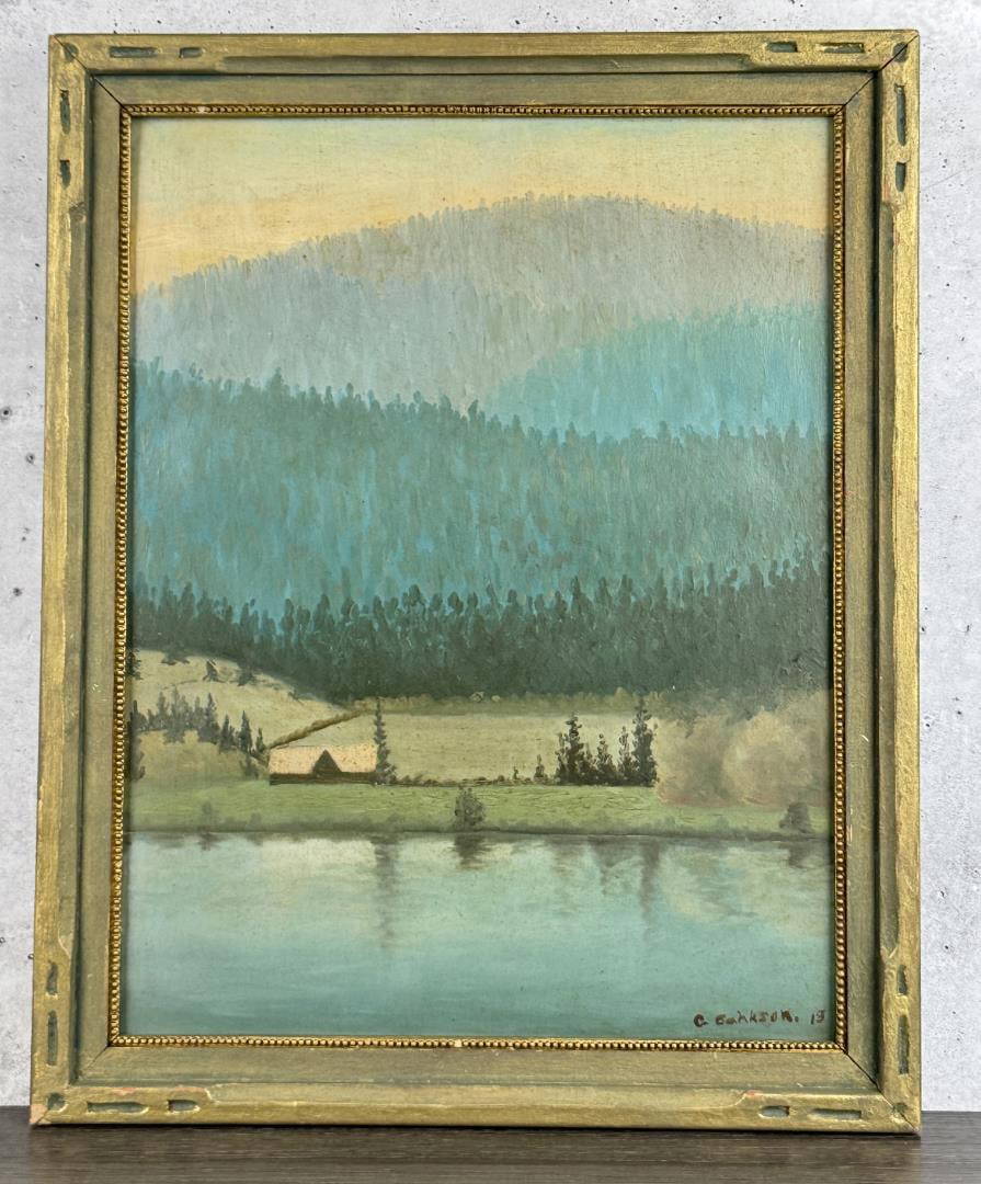 Glen Payton Bankson Washington Oil Painting Auction