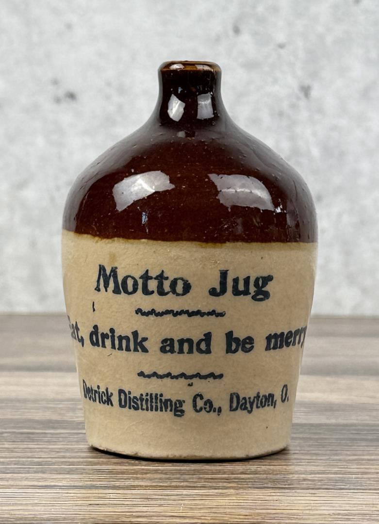 Detrick Distilling Mini Motto Jug Auction
