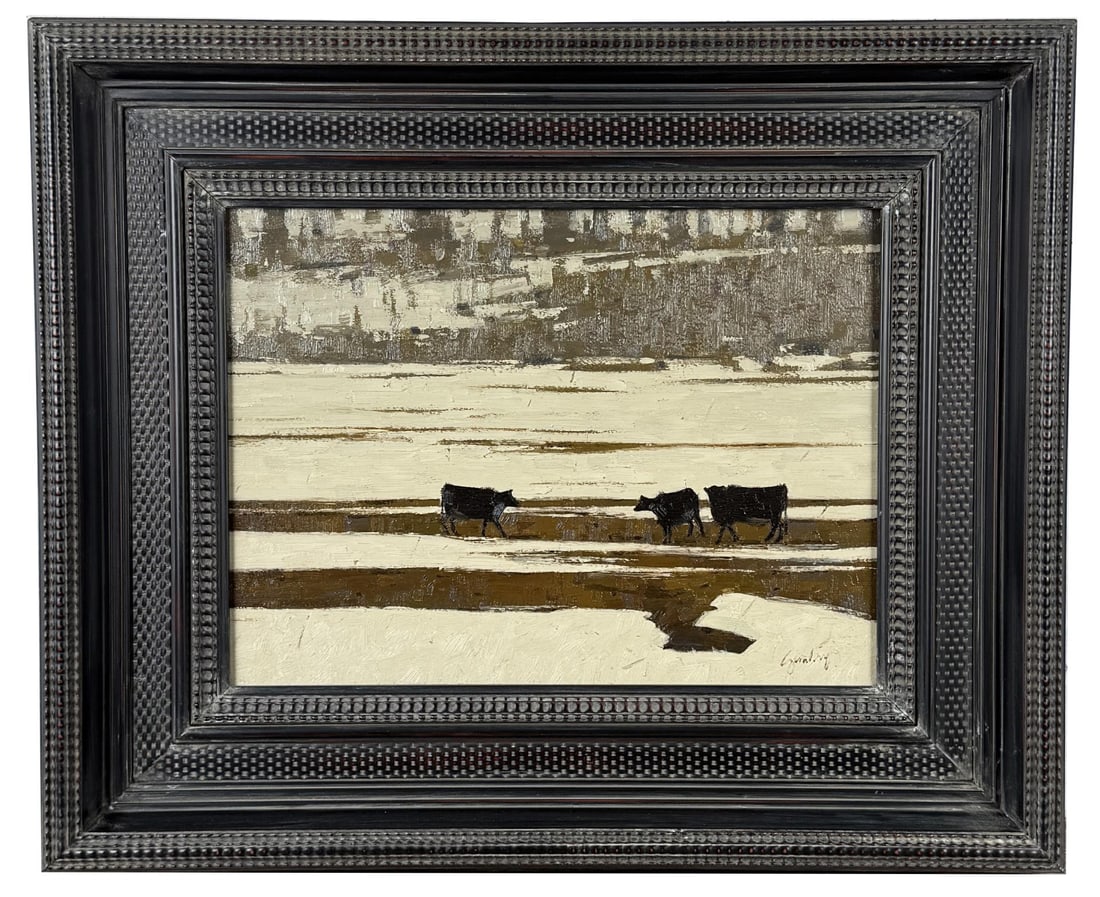 Jared Sanders April Pastures Oil On Board Painting - Jun 14, 2025 ...