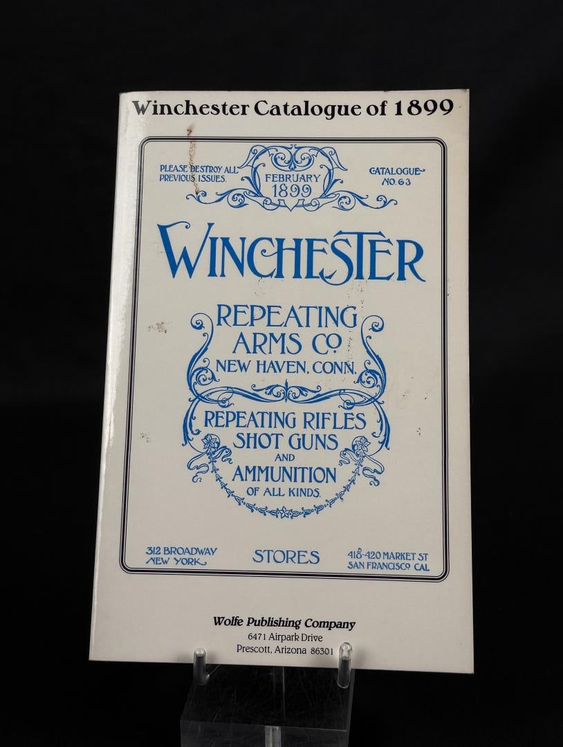 1899 Winchester Repeating Arms Catalog Auction