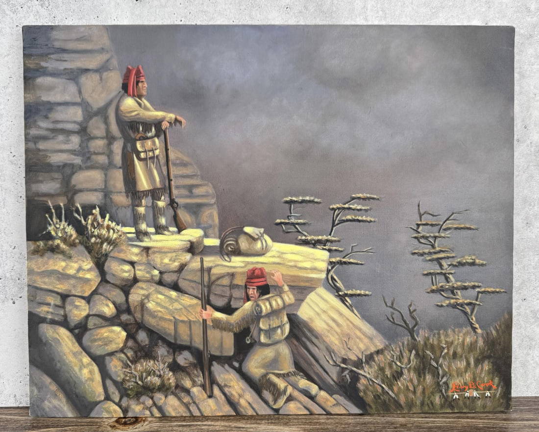 Gary Cook Distant Visions Painting Auction