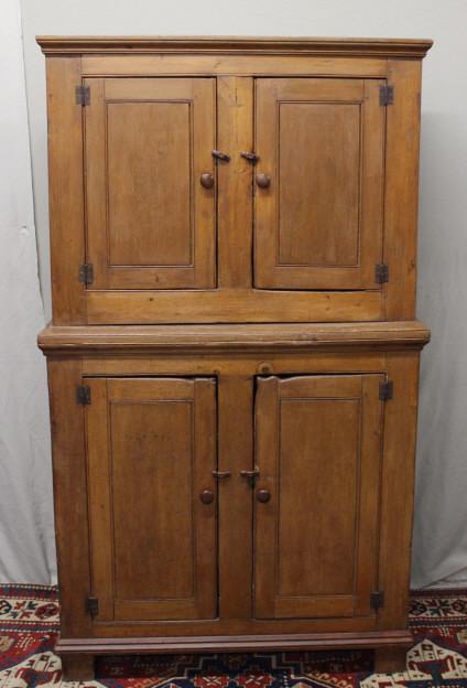Antique Step Back Cupboard