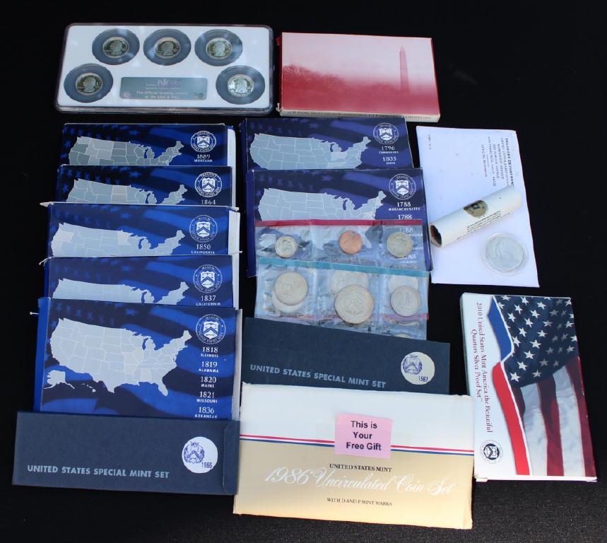 Us Mint Proof Sets, Graded State Quarters