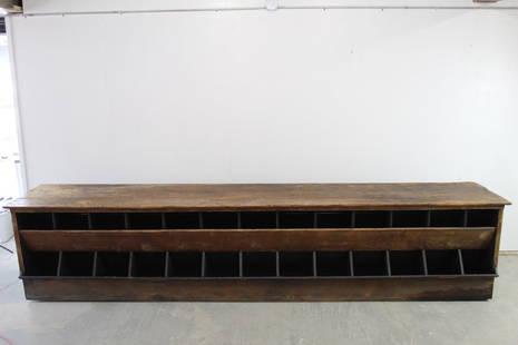 Hardware Store Rotating Nail Bin With Scale