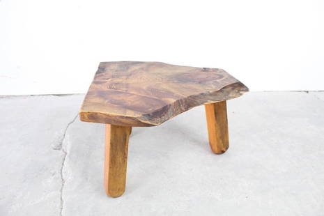 Live Edge 3 Legged Table
