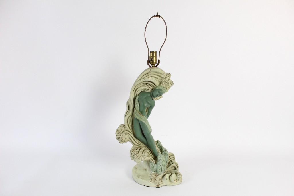 Mid Century Modern Reglor Of California Merman Lamp