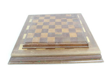 Vintage Wooden Chess Board.