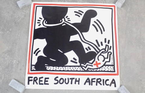 Poster, After Keith Haring