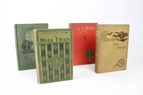 Biographical Books Kissinger Mark Twain First Edition