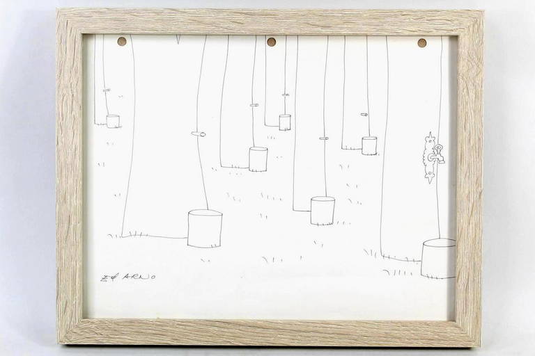 Original Ed Arno New Yorker Cartoon Drawing (3/4),Maple (#0019) on Apr ...