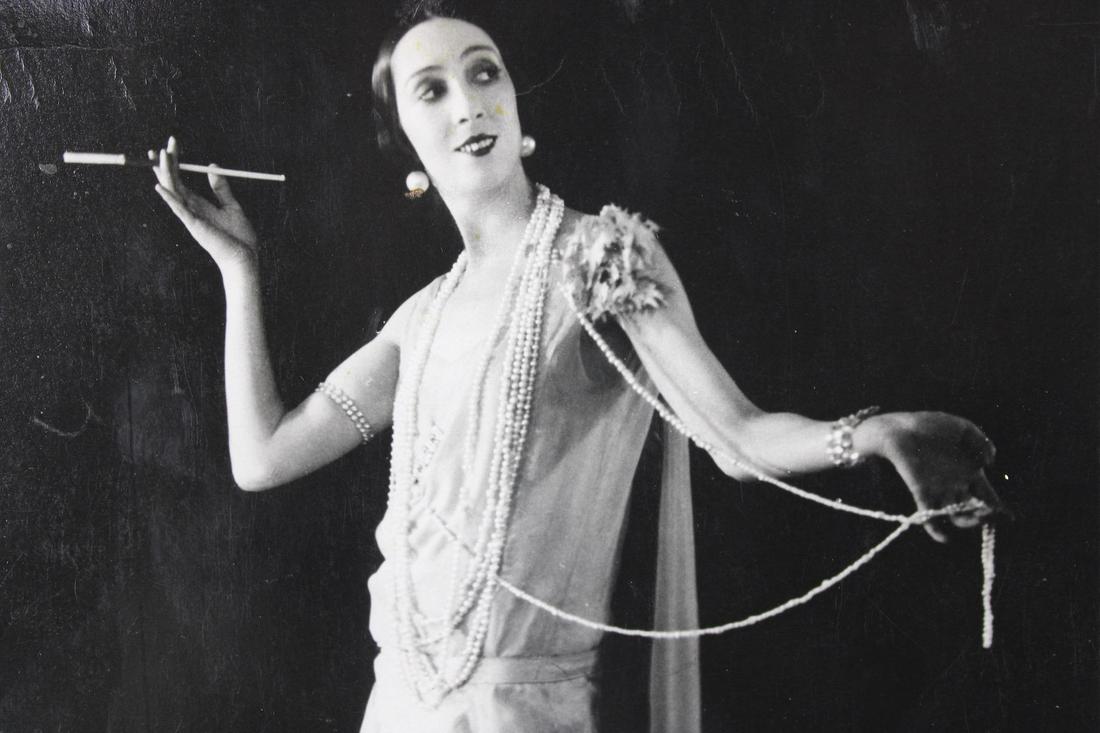 Photograph Of Ballerina Felia Doubrovska In Chanel Flapper Costume, 1920s