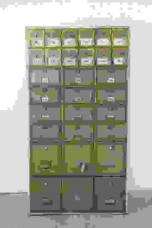 Industrial Post Office Box Cabinet Unit Auction