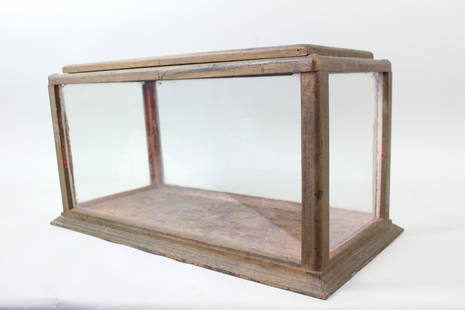Cast Iron & Glass Aquarium Terrarium, Display Case