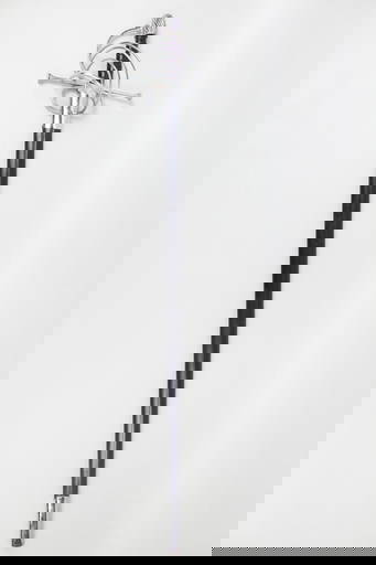 Rapier Fencing Sword In Sheath, Leather Wrapped Hilt, Medieval ...