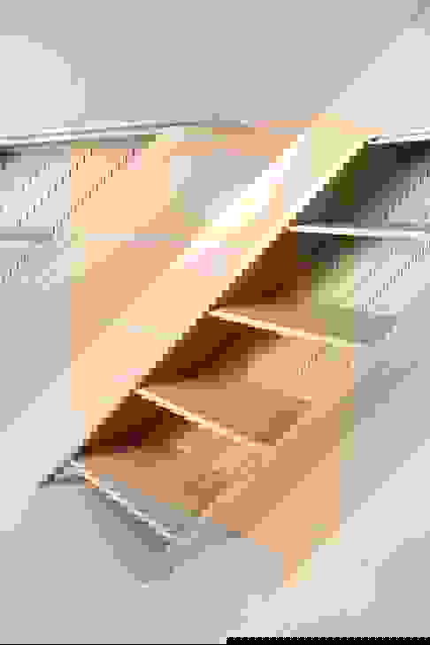 Minimalist Custom Wooden Bookcase, Tiger Maple Auction