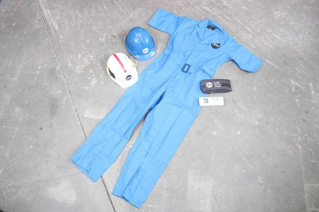 Lot Of Abc Tv Uniform Paraphernalia, Jack Kelly Auction