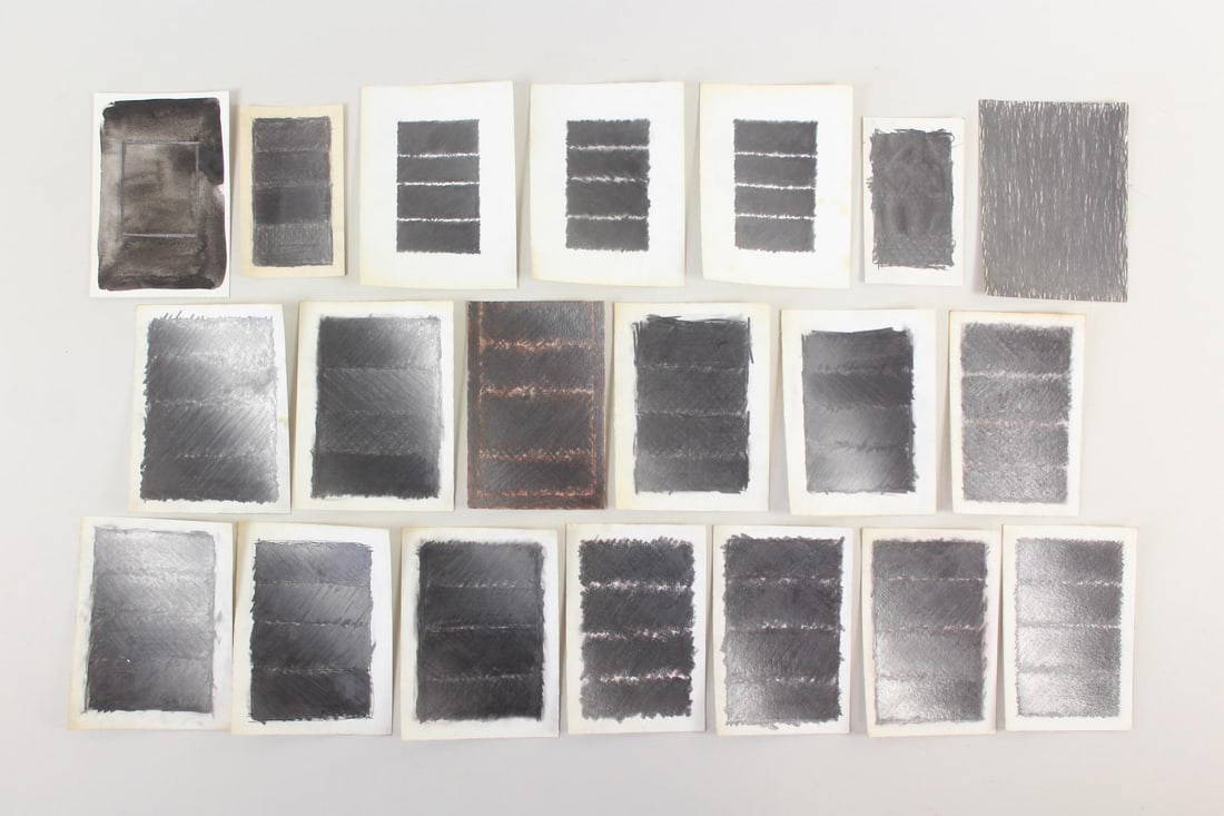 Group Of 20 Clark Murray Crosshatching Pencil Studies - Jun 21, 2025 ...