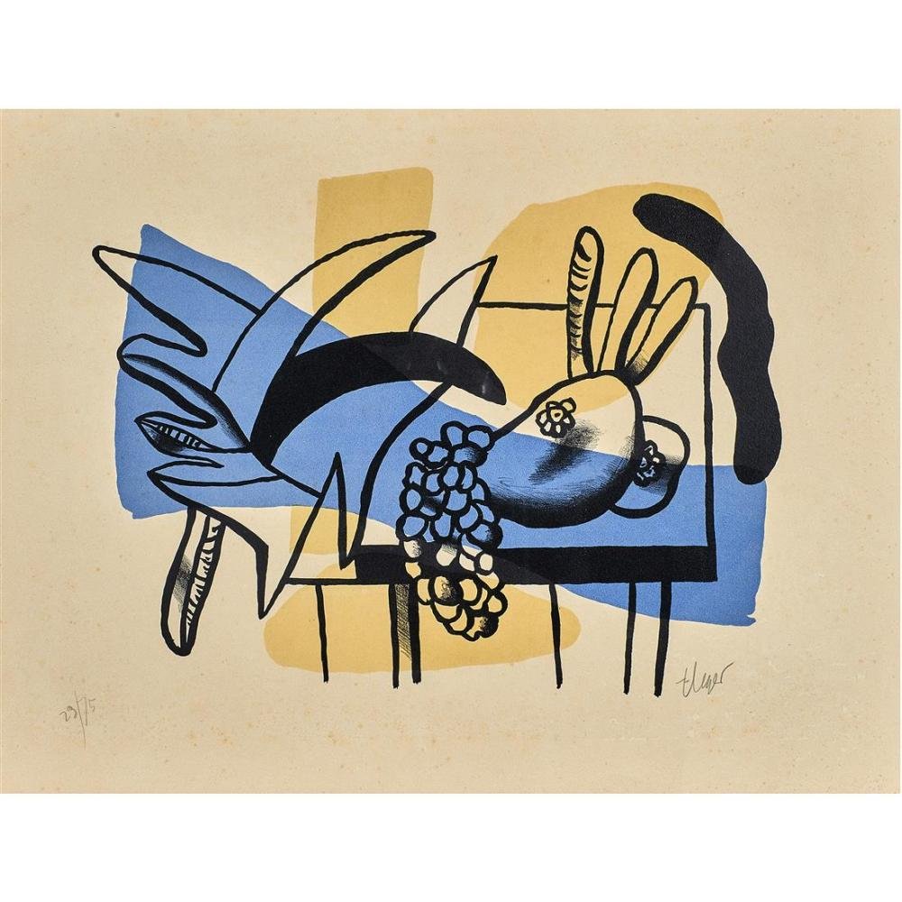 Fernand Leger, Hand Signed Lithograph on Arches - Jul 25, 2021 ...