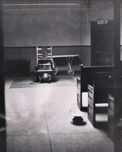 Anonymous, Electric Chair Sing Sing Prison, 1949