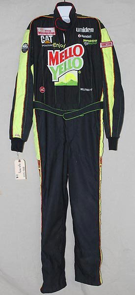 Kyle Petty Mello Yellow Nascar Race Used Suit