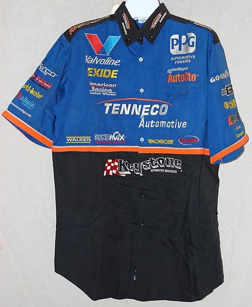 Joe Amato Tenneco Racing Crew Shirt Race Used