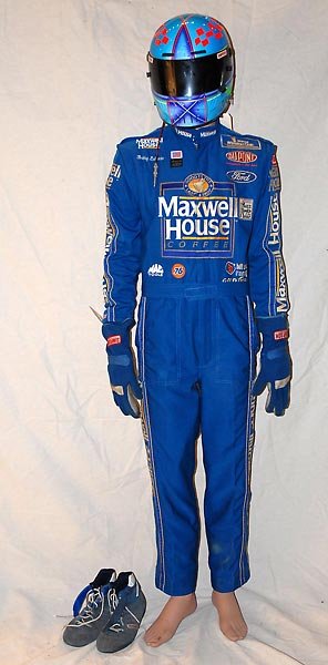 Bobby Labonte Maxwell House Race Used Helmet