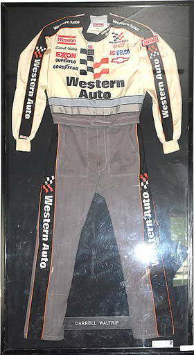 Darrell Waltrip Western Auto Race Used Suit