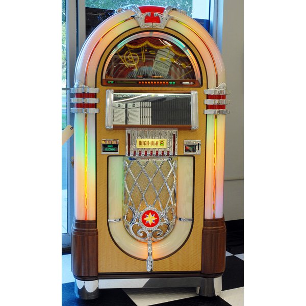 48A: Cool Full Size Bubble Rock-Ola CD Jukebox