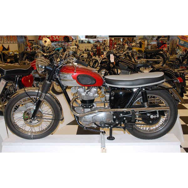 88: 1964 Triumph Trophy TR6C Motorcycle Matching #'s