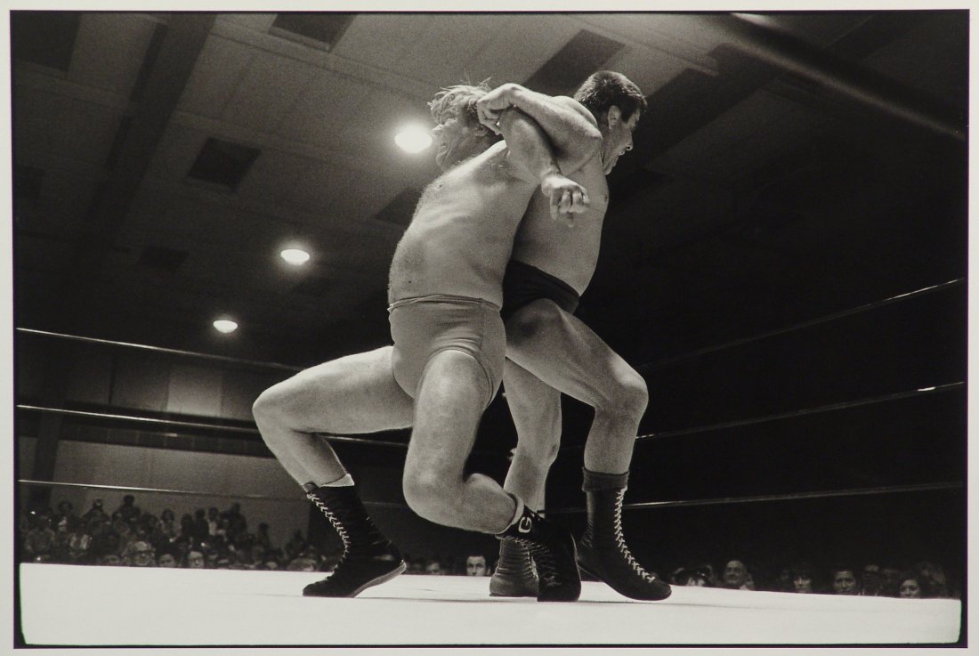 Geoff Winningham, Wrestling, Houston, 1977 Auction