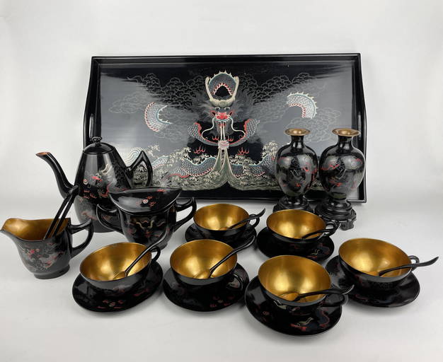 Early 20th Century Chinese Lacquer Tea Set - Dec 05, 2021 | P.K ...