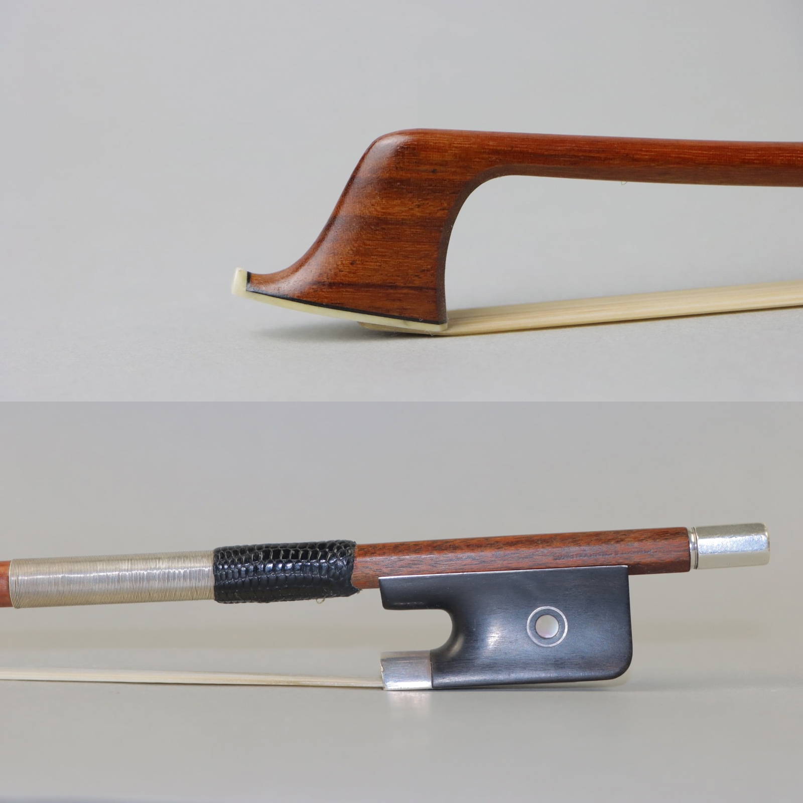 Certified Andre Chardon Silver Cello Bow Chanot & Chardon Paris Auction