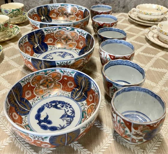 9 Pieces Imari Dinnerware