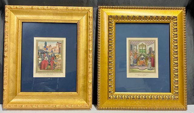Vintage Lithographs Newly Framed And Matted