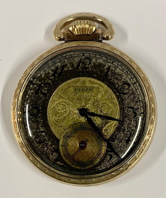 Elgin Pocket Watch Keystone Victory Case.