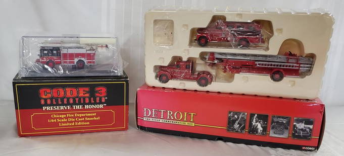 Code 3 Baltimore City Fire Dept Truck In Case