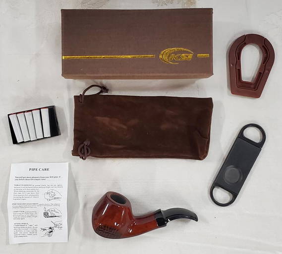 KSI Tobacco Pipe in Box - Oct 20, 2021 | Berner's Auction in FL