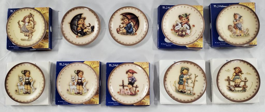 Goebel Hummel Miniature Collectors Plates