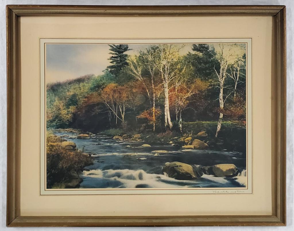 Wallace Nutting "Red White and Blue" Print - Feb 23, 2022 | Berner's ...