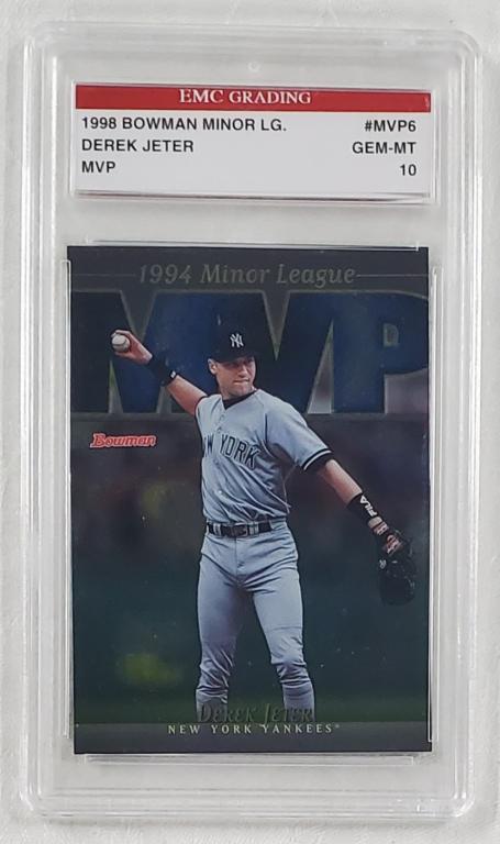 1998 Derek Jeter Bowman Minor League Card