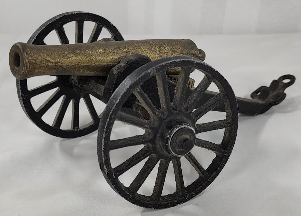 Vintage Penn Craft Usa Big Wheel Toy Cannon