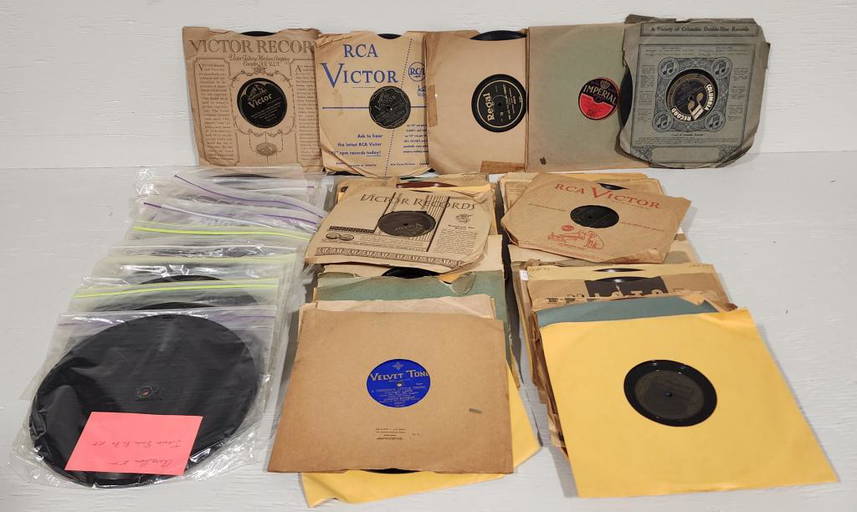 Collection Of Assorted Victrola Records