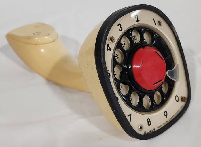 Vintage Ericofon North Electric Rotary Telephone